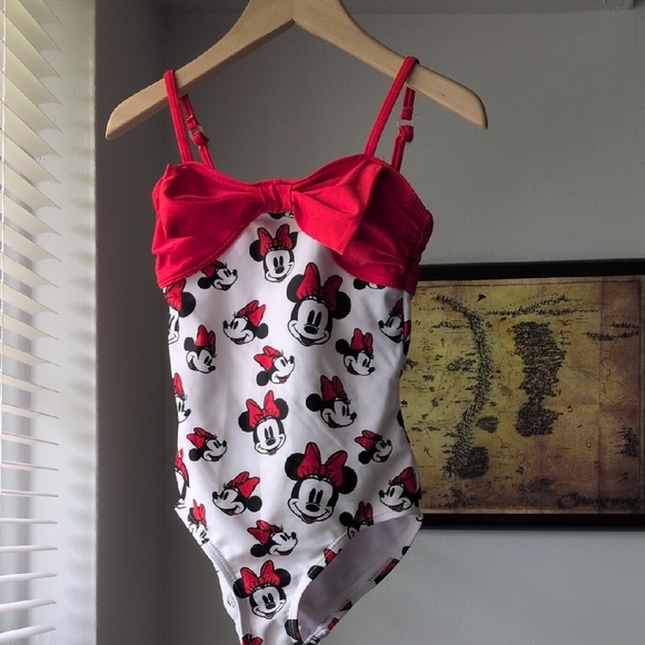 Disney | Swim | Minnie Mouse One Piece Swimsuit | Poshmark